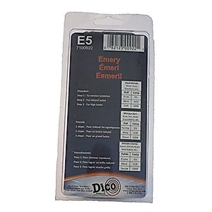Dico E5 Emery Buffing Compound, Black, Brick