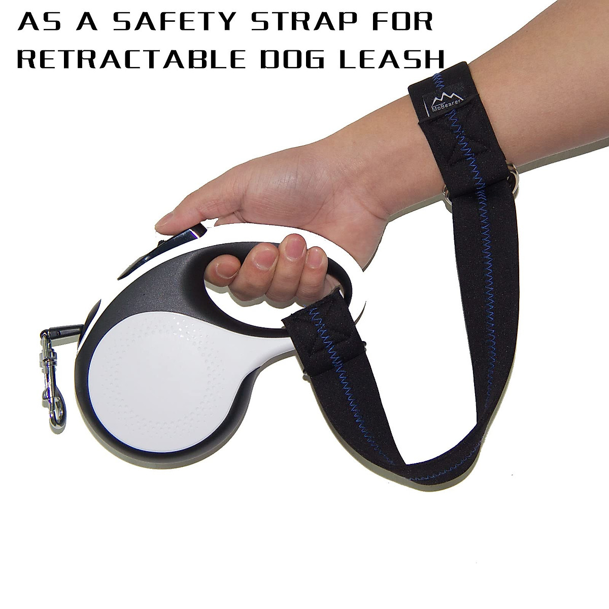 MoBearer Baby Stroller Safety Wrist Strap or Large Dog Leash,Straps Hands Leash for Stroller or Wheelchair Security-Accessory for Child Safety or Large Dog