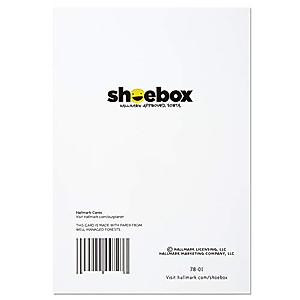 Hallmark Funny Shoebox Funny Thanksgiving Card Assortment (6 Cards with Envelopes)