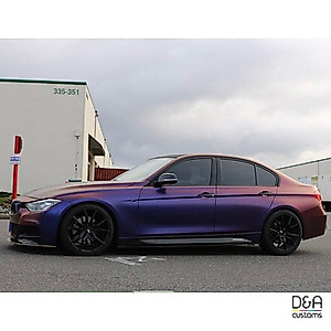 Avery Car Wrap Roll SW900 Colorflow Satin Roaring Thunder | 551-S | (Sample 3in x 5in) | Automotive Vinyl Wrap for Cars - Car Interior Wrap & Exterior