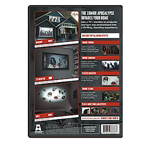 AtmosFX Zombie Invasion! Halloween Digital Decorations DVD