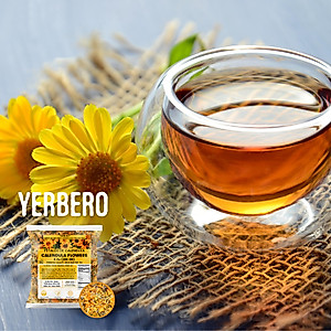 Yerbero - Calendula Flowers Loose Herbal Tea 2oz (56g) | Marigold Flowers | Flores De Calendula | For Brewing Calendula Tea, Culinary Creations, and Natural Edible Purposes | Crafted By Nature100% All Natural Fresh Tea | Non-GMO.