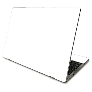MightySkins Skin Compatible with Samsung Chromebook 4 (2021) 11.6" - Solid White | Protective, Durable, and Unique Vinyl Decal wrap Cover | Easy to Apply, Remove, and Change Styles | Made in The USA