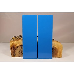Composite Knife Handles Scales Resin Blanks (Blue G-10)