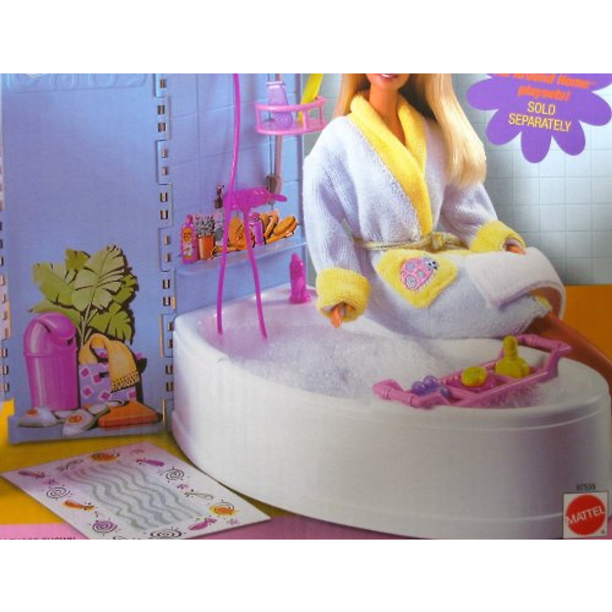 Barbie All Around Home Bathroom Playset (2001)