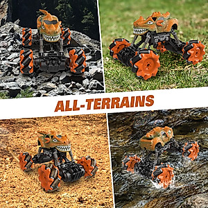 Toys for 5 6 7 Years Old Boys, Toy Cars 360°Rotating Remote Control Car for Boys Age 5 6 7 8, 2.4GHz Monster Truck RC Drift Car for 5-8 Year Old Boys, for 5-8 Years Old Boys Girls