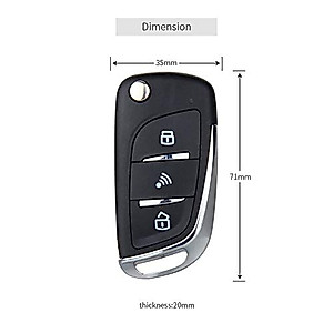EASYGUARD EC003N-V Car Security Alarm System PKE Passive keyless Entry Remote Engine Start Stop keyless go System DC12V