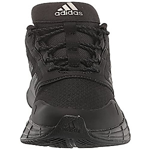 adidas Women's Duramo Protect Running Shoe, Black/Black/Carbon, 9
