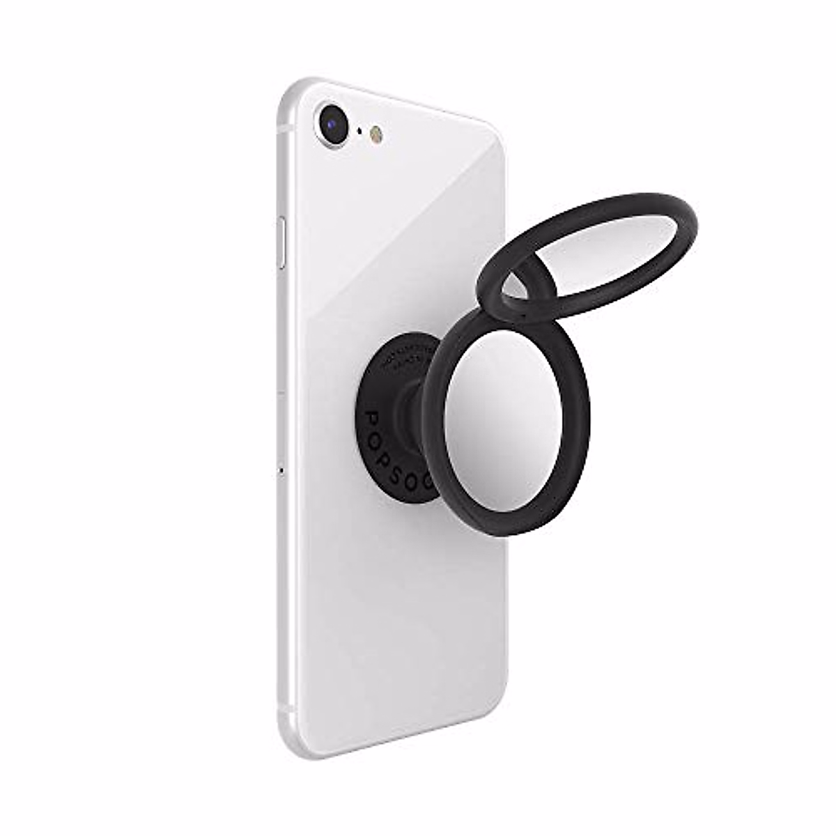 PopSockets PopTop (Top only. Base Sold Separately.): Swappable Top for PopGrip Bases, PopGrip Slide, Otter+Pop & PopWallet+ - Black Gloss