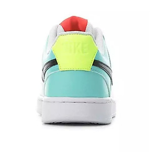 Nike Women's Court Vision Low Sneaker, White/Multi, 9 Regular US