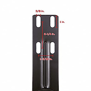 Replacement Adjustable Arms Armrest Pair Upright Bracket with Pads Fits Most Gaming Chairs (4D)