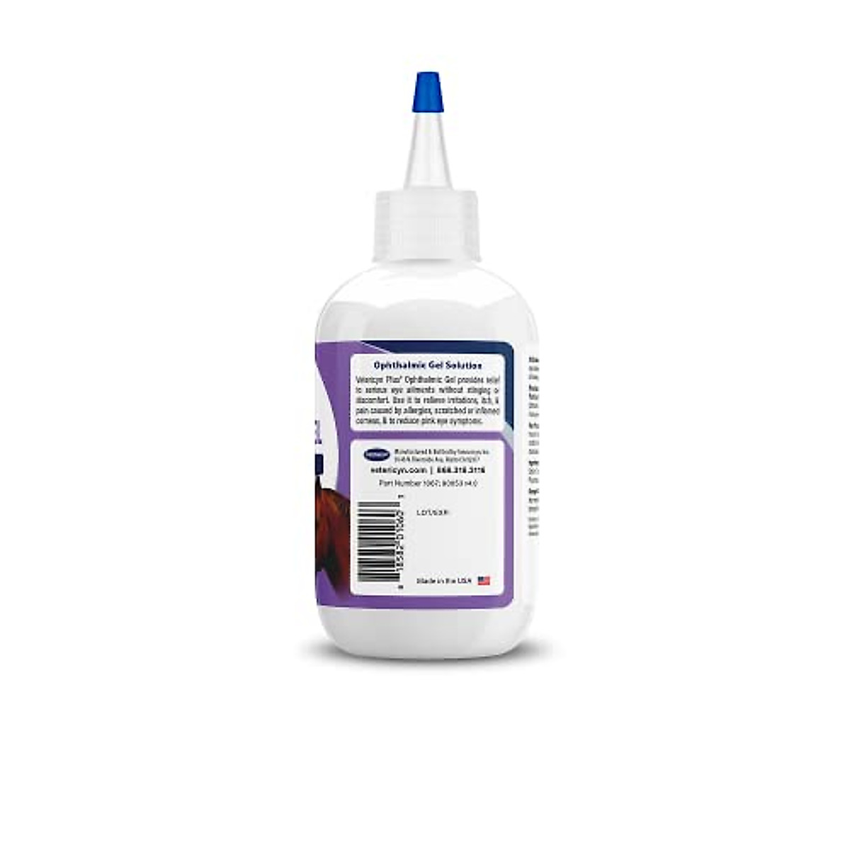Vetericyn Plus Ophthalmic Eye Gel for Horses | Eye Ointment Alternative to Lubricate and Relieve Horse Eye Irritations, Safe for All Animals. 3 ounces