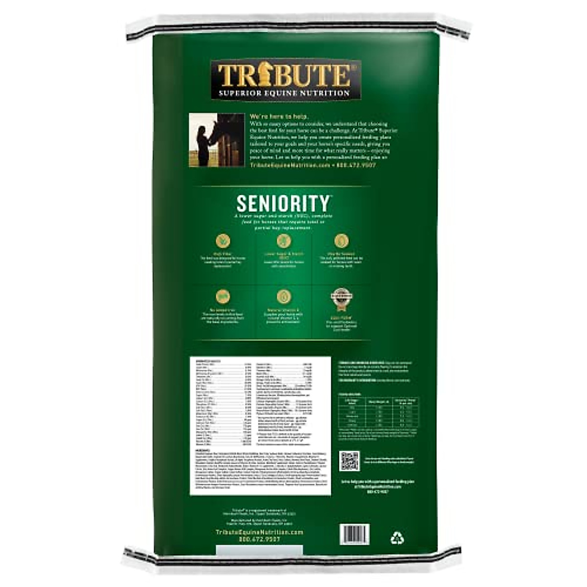 TRIBUTE Kalmbach Feeds Seniority Pellet