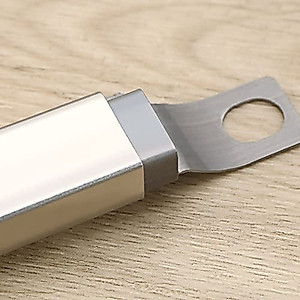 6PCS Crossover Tube Adjustable 130mm- 210mm Stainless Steel Pipe Burner Tube Replacement Parts for Most Grills Compatible with Kenmore Thermos