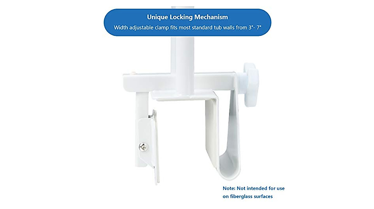 Butizone Bathtub Safety Rail, Medical Adjustable Tub Grab Bar Handle ...