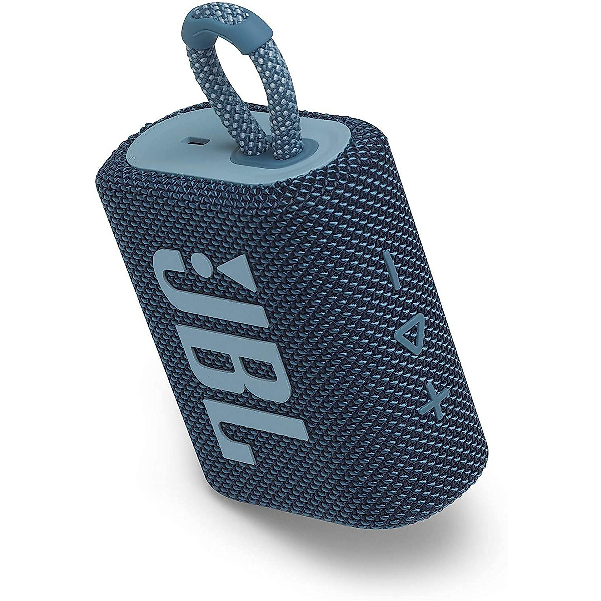 JBL GO 3 Waterproof Wireless Portable Bluetooth Speaker - Blue (Renewed)