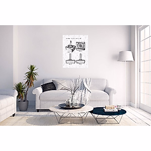 Atari 2600 Controller Patent Print Gunmetal (8.5" x 11") M10701