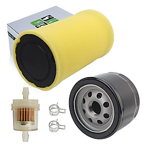 partszen 793569 Air Oil Filter Fit for Craftsman YT3000 YTS3000 YS4500 for John Deere D100 D110 D130 D140 D160 D170 D105 for Husqvarna YTA22V46 YTH22V46 YTH24V48 YTA18542 Tune Up Kit