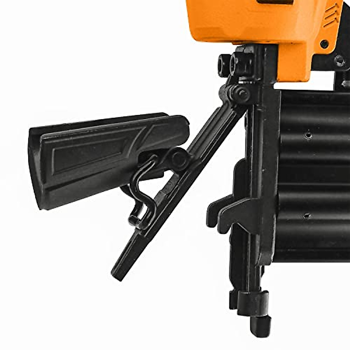 Freeman G2BR50 2nd Generation Pneumatic 18-Gauge 2" Brad Nailer with Adjustable Metal Belt Hook and 1/4" NPT Air Connector
