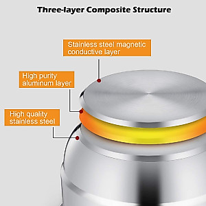 COSTWAY 4-Tier Steamer for Cooking, 11 Inch Stainless Steel Steamer Pot with Tempered Glass Lid, Handles on Both Sides, Includes 2 Steaming Septa, Dishwasher Safe, Ideal for Vegetable, Food, Kitchen