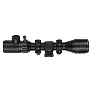 Monstrum 3-9x32 AO Rifle Scope with Illuminated Range Finder Reticle and Parallax Adjustment | Black
