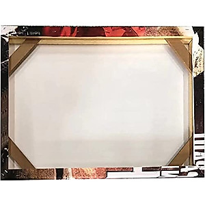 Kurt Cobain, Elvis Presley, Jimi Hendrix, David Bowie, Frank Sinatra, Johnny Cash Poster Canvas Framed, Celebrity Mugshot Poster, Mugshot Wall Art (16"x20")