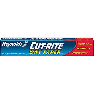 4-pk Reynolds Cut-Rite Wax Paper, 75 Square Feet (23m x 302mm)