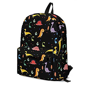 Travel Backpack Dinosaurs Backpacks Laptop Backpacks Lightweight Daypack Mini Backpack For Boys Girls 16 Inch