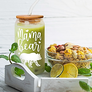 Gifts for Mom from Daughter, Son - Mom Birthday Gifts, Birthday Gifts for Mom - Mom Gifts for Christmas, Mom Christmas Gifts - Mama Gifts, Mother Gifts, New Mom Gifts for Women - 16 Oz Can Glass