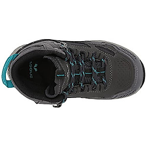 Vasque Kids Breeze Waterproof Hiking Boot, Magnet/Baltic, 13 Medium