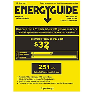 Summit Appliance ALR46W Built-in Undercounter ADA Compliant Residential All-Refrigerator in White with Door Storage, Adjustable Thermostat, Open Door Alarm, Sealed Back and Auto Defrost