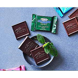 Ghirardelli, Dark Chocolate Mint Filled Squares, 5.32oz (Pack of 3)