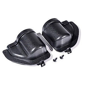 2X Black Interior Storage Box Trunk Organizers Cargo Side Tray Compatible with 2018-2024 Wrangler JL JLU