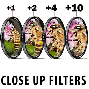 Nikon AF-S NIKKOR 24-70mm f/2.8G ED Zoom Lens (2164) with Padded Lens Case + Macro Filter Kit + UV, CPL, FL Lens Filters + Tulip Hood + Lens Cap Keeper + Cleaning Kit (Renewed)