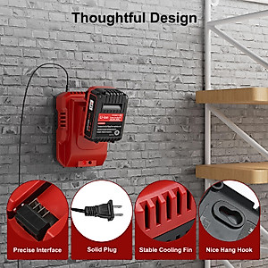 KOOMICY 18V Battery Charger Replacement for Milwaukee M18 Battery Charger Compatible with Milwaukee 18V Charger 48-59-1812 Red