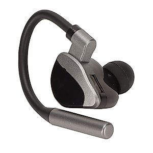 Bluetooth Headset, Wireless Bluetooth Earpiece Single Ear Headset with Noise Canceling Microphone, Hands Free Wireless Earphones for Business Driving