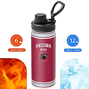 ANTKING Arizona Tumbler Travel Mug Coffee Cup Custom Name Number Gifts for Men Women Youth