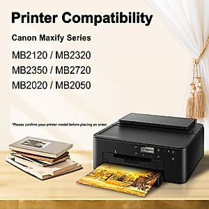 Miss Deer 10 Pack 1200XL Pigment Ink Cartridges Compatible for Canon PGI-1200XL PGI 1200 XL, High Yield Work with Maxify MB2720 MB2050 MB2350 MB2320 MB2020 MB2120 (4BK,2C,2M,2Y)