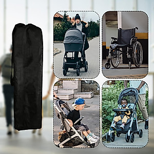 Pram Travel Bag, Umbrella Stroller Travel Bag and Lightweight Water Pram Travel Bag Drawstring Closure with Adjustable Lock for Air Travel