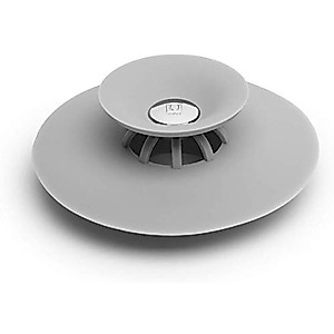 Umbra Flex Drain Stop/Hair Catcher, Grey