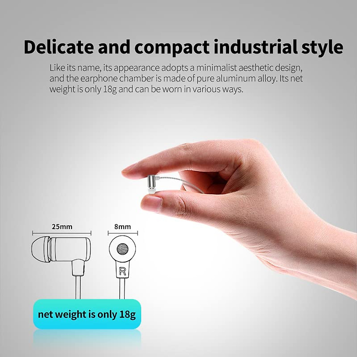 Linsoul KZ Ling Long Earphones 1DD Open-Back HiFi Bass Earbuds in-Ear Monitor Headphones Sports Noise Insulation Headset for Audiophile Studio Musician (Without Mic)