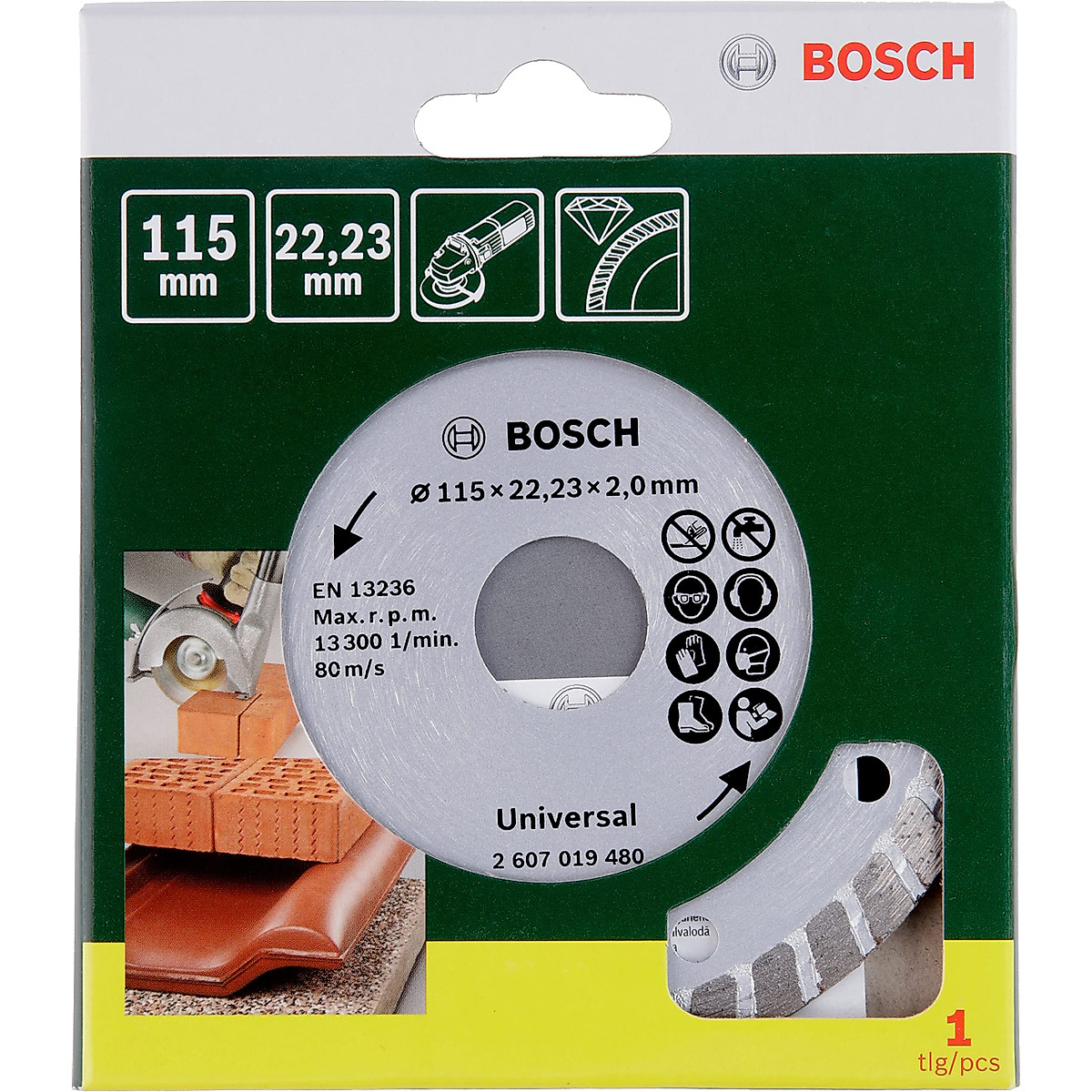 Bosch 115mm Turbo Diamond Disc
