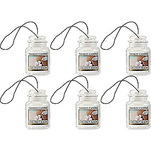 Yankee Candle Car Jar Ultimate Coconut Beach (6 Pack)
