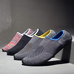 Barefoot Minimalist Shoe for Women Men Lightweight Running Slip On | Zero Drop Sole | Wide Toe Box Trail Runner Black