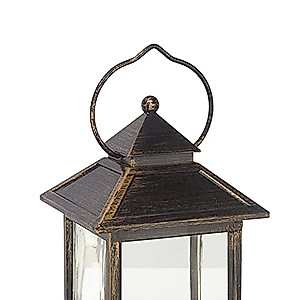 Evelyne Square Christmas Snow Globes Musical - Battery Operated LED Lighted Swirling Glitter Water Lantern - Christmas Decorations for The Home (Snowman with Child and Dog)