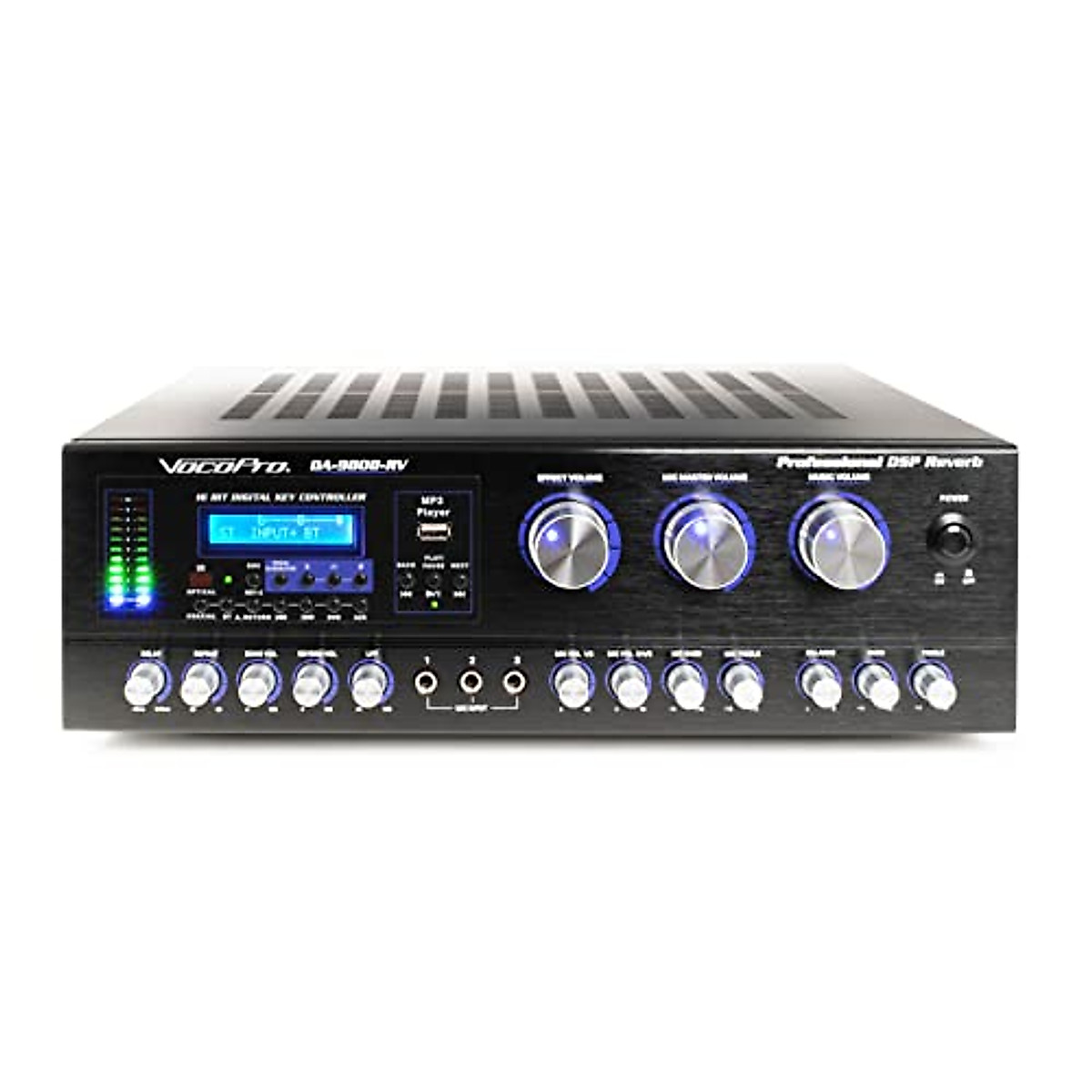 VocoPro Home Karaoke System (DA-9808-RV) Black