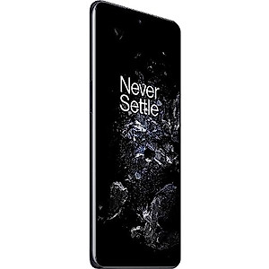 OnePlus 10T | Moonstone Black | 5G T-Mobile Unlocked Android Smartphone U.S Version | 8GB RAM+128GB Storage | 120Hz Fluid AMOLED Display | Triple Camera 50+8+2MP, 16MP | 125w SuperVOOC Charging