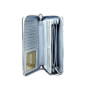 Michael Kors Women's Jet Set Travel Zip Around Continental Wallet