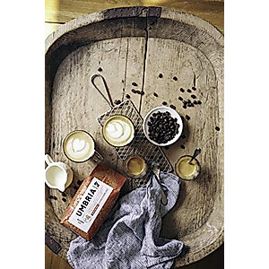 Caffe Umbria Fresh Seattle Whole Bean Roasted Coffee, Mezzanotte Decaf Blend, 12 oz. Bag