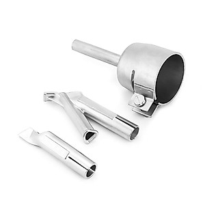 Agatige 3pcs Hot Air Gun Tips 5mm Speed Welding Nozzles Tips for Vinyl PVC Plastic Welder Tips